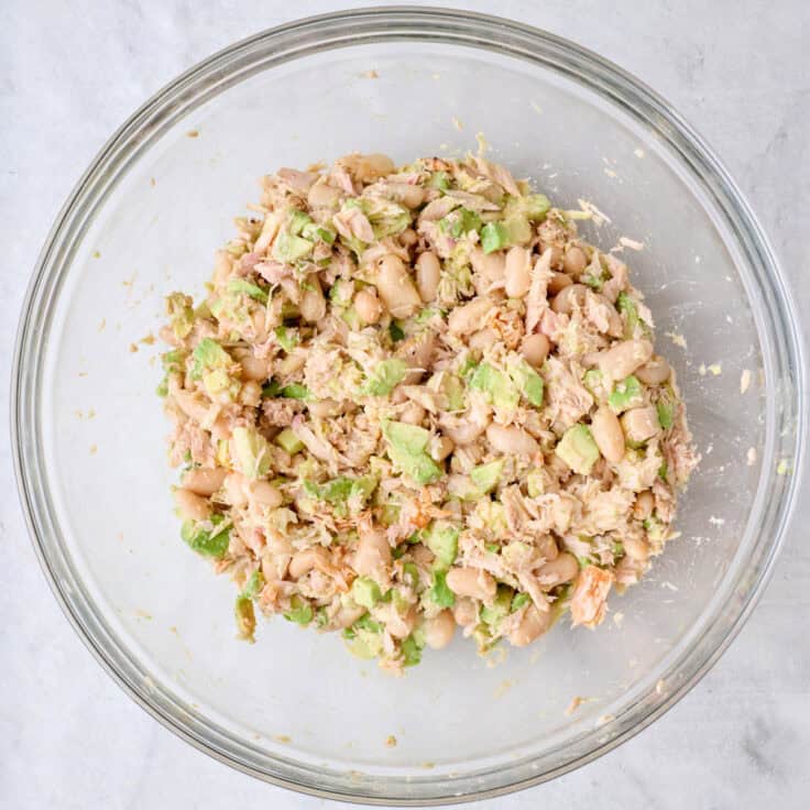 White Bean Tuna Salad Recipe 38g Protein