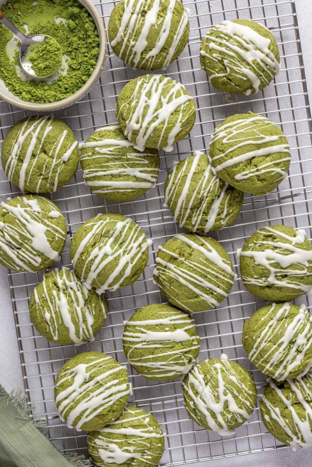 Matcha Cookie Recipe That Tastes Like Matcha!