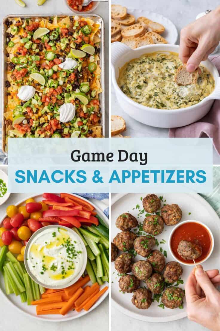 60 Easy Game Day Snack Ideas - Feel Good Foodie