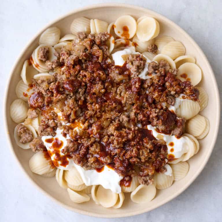 Easy Turkish Pasta Viral Recipe