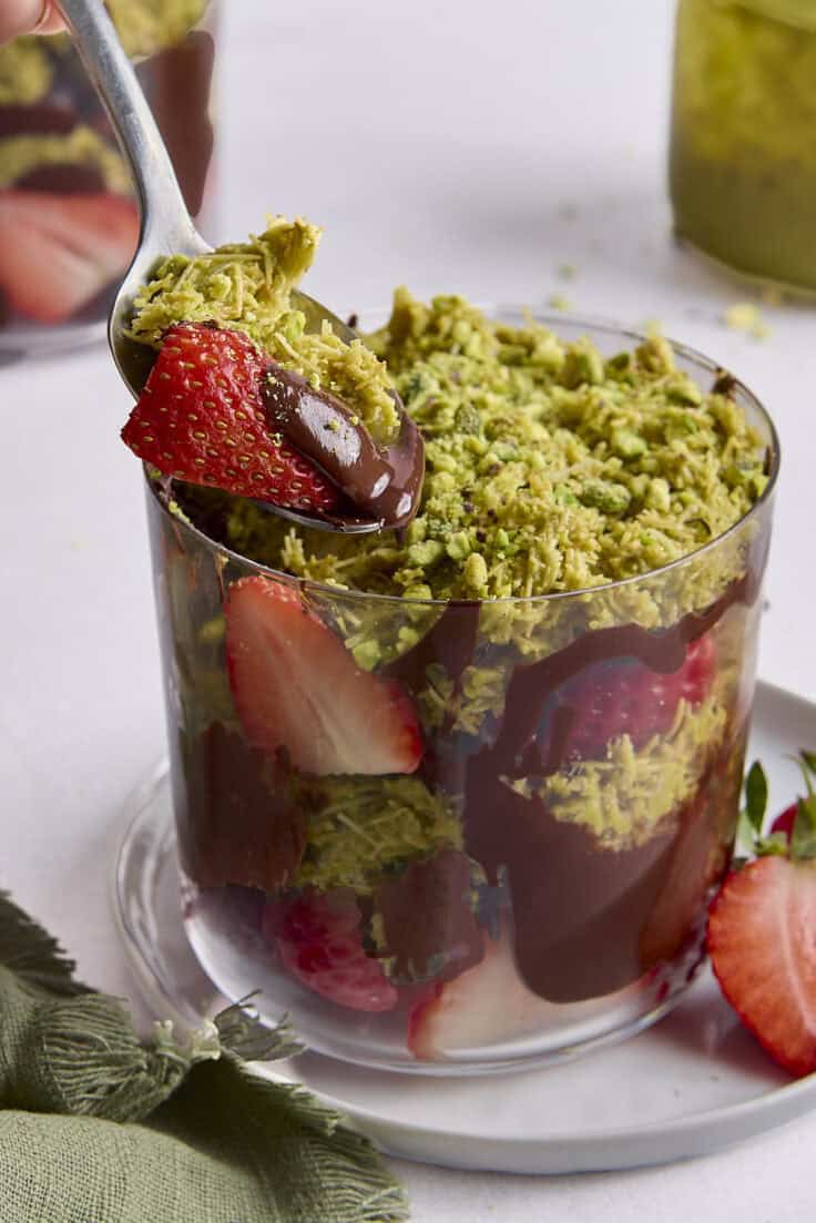 Dubai Chocolate Strawberries Recipe Viral Version