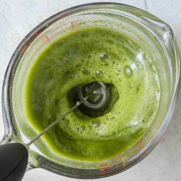 Iced Matcha Latte {Step-By-Step Recipe}