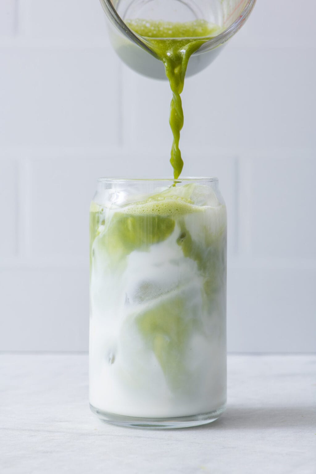 Iced Matcha Latte {Step-By-Step Recipe}