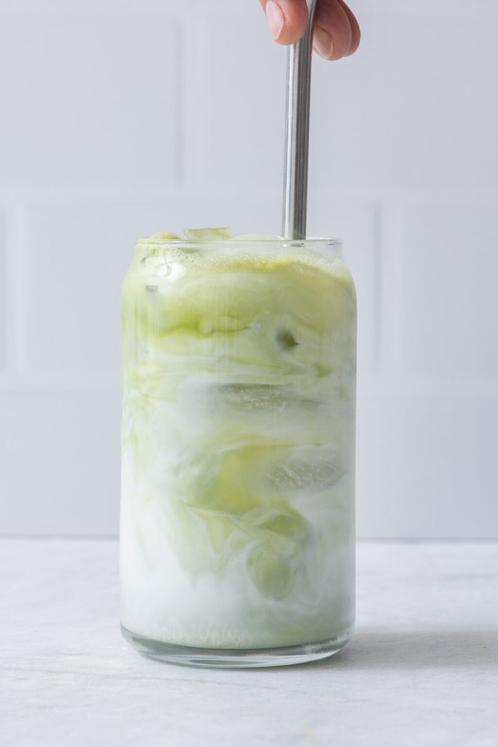 Iced Matcha Latte {Step-By-Step Recipe}