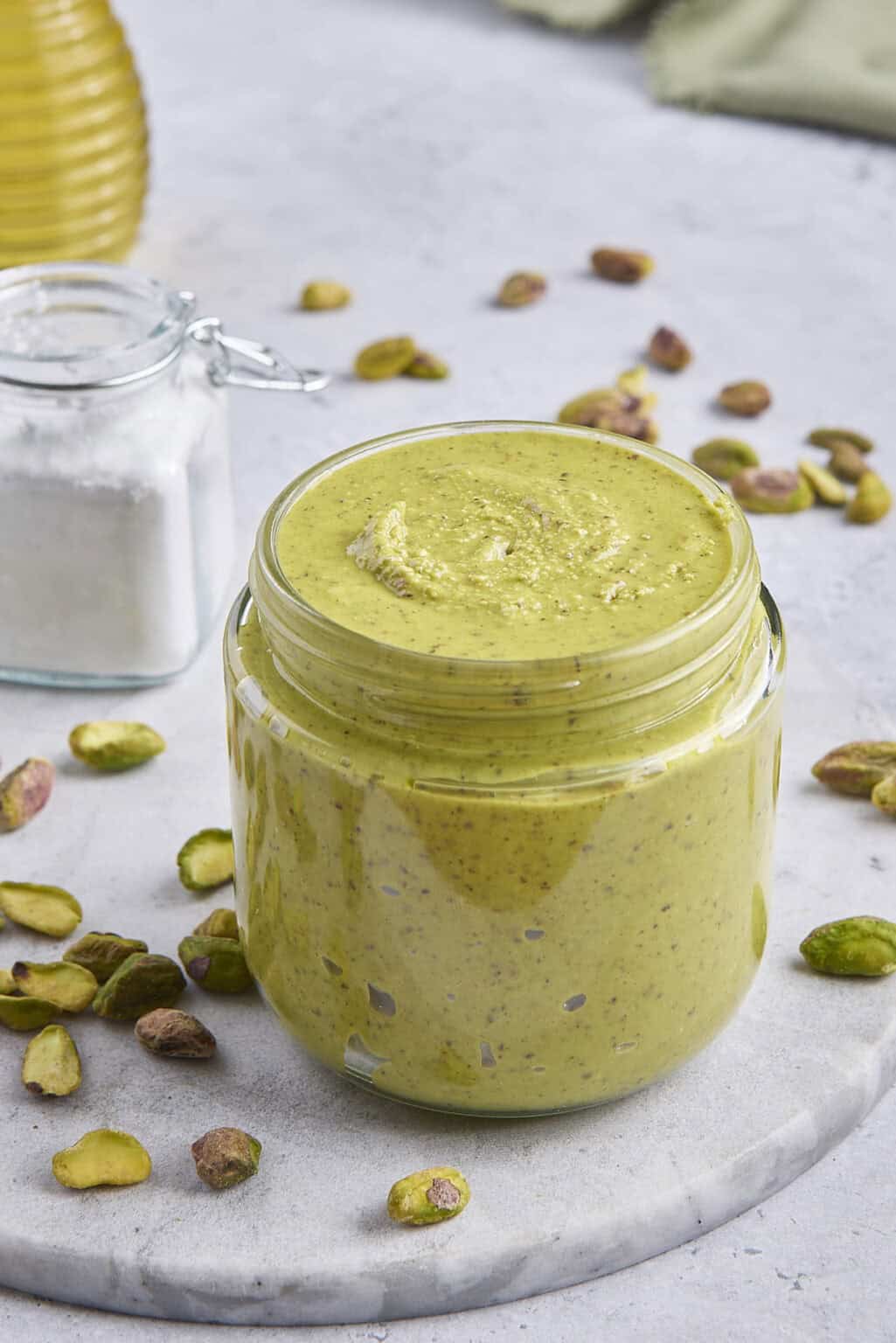 Homemade Pistachio Cream 4 Ingredients