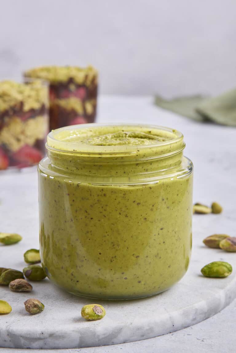 Homemade Pistachio Cream 4 Ingredients