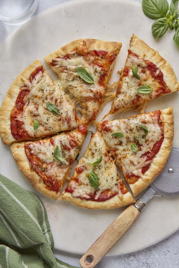 Shawarma Pizza {Middle Eastern Recipe)