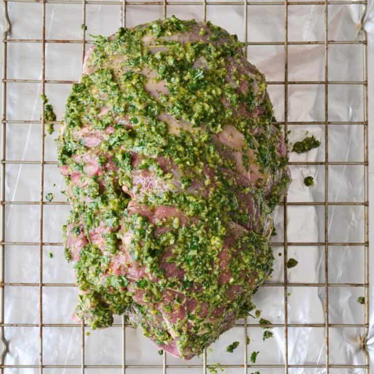 Boneless Roasted Leg of Lamb Recipe 5 Minute Prep