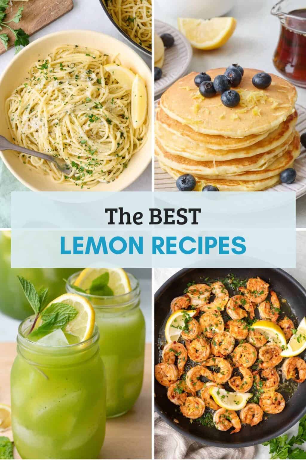 70 Recipes To Use Up Lemons Sweet and Savory