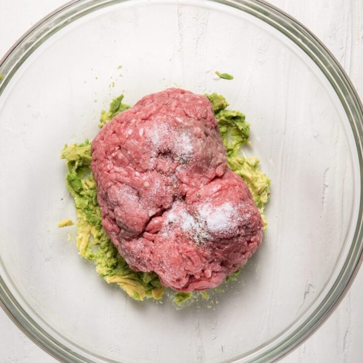 Avocado Burger Recipe with Avocado in the Patty