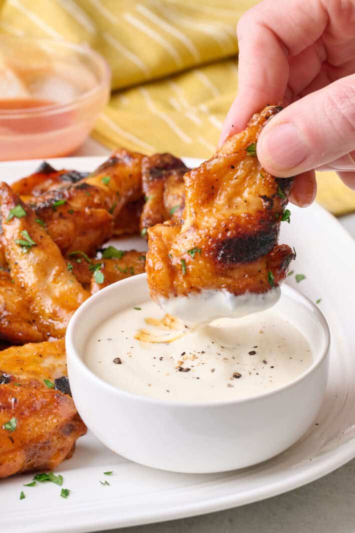 Grilled Chicken Wings Recipe Crispy Flats & Drumettes