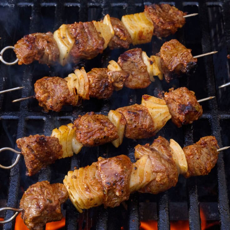 Grilled Lamb Kabob Recipe with Easy Marinade
