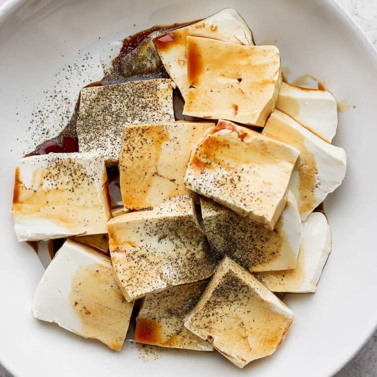 Baked Tofu Recipe with Crispy Crunchy Edges