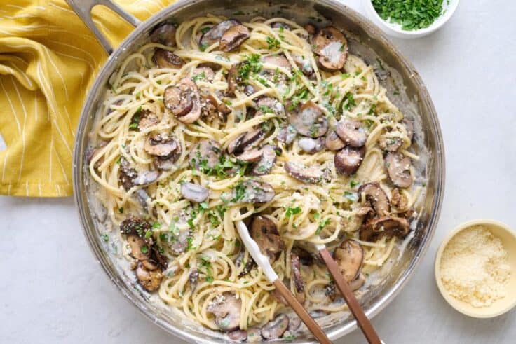 Creamy Mushroom Pasta Recipe