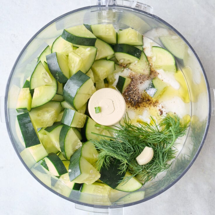 Cucumber Soup Recipe with Greek Yogurt and Fresh Dill