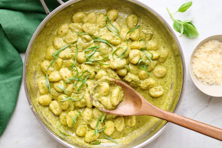 Pesto Gnocchi Recipe Creamy, One Pot Meal
