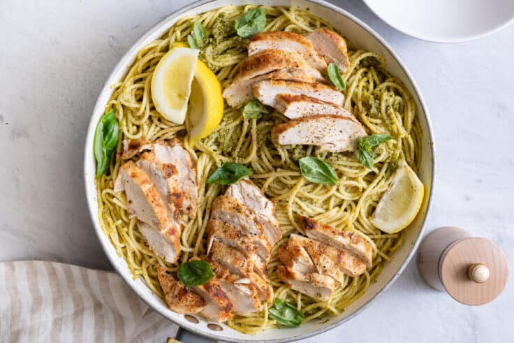 Pesto Pasta with Chicken Recipe 20 Minute Dinner