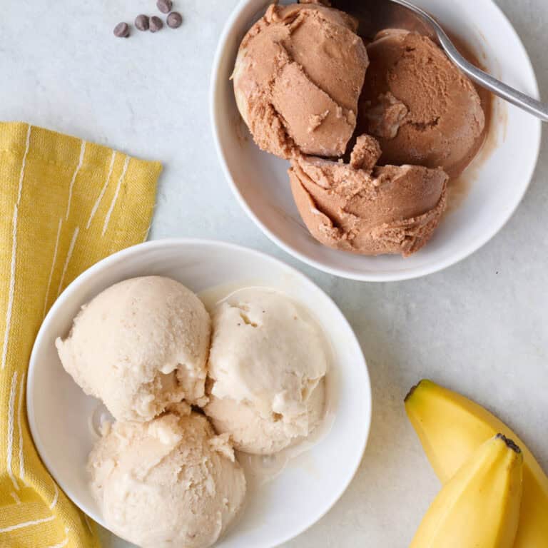 Protein Ice Cream Recipe - 5 Ingredients