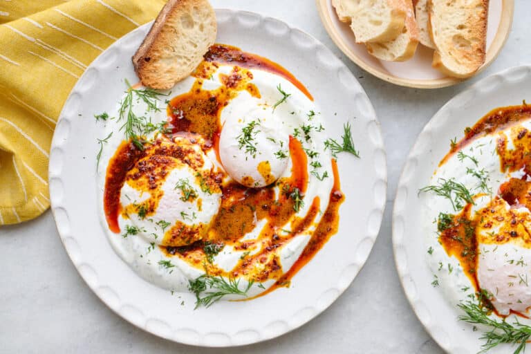 Turkish Eggs (Cilbir) Recipe