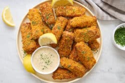 Crispy Salmon Fish Sticks Recipe