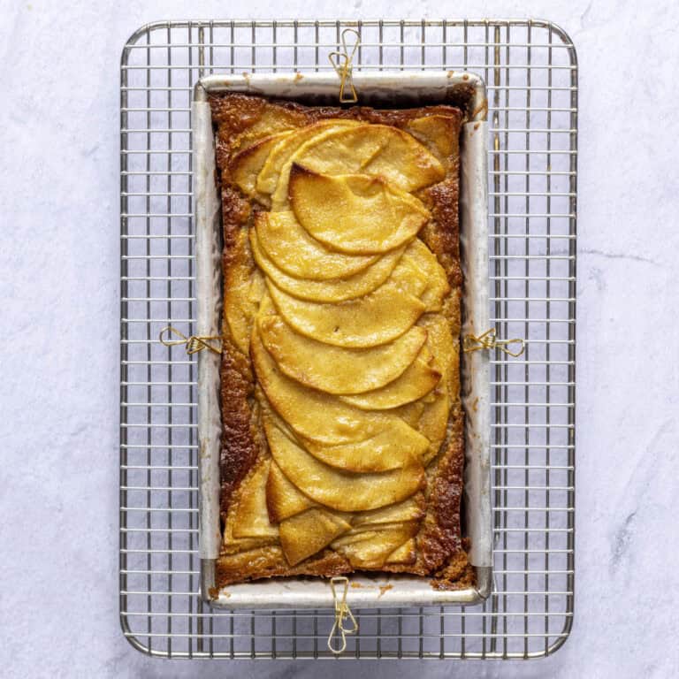 Invisible Apple Cake Recipe with Honeycrisp Apples