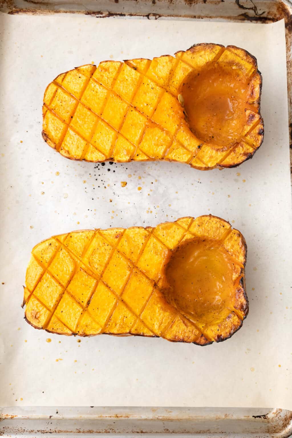 How to Roast Butternut Squash Halves in the Oven