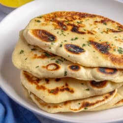 Naan Recipe Homemade Super Fluffy & Chewy