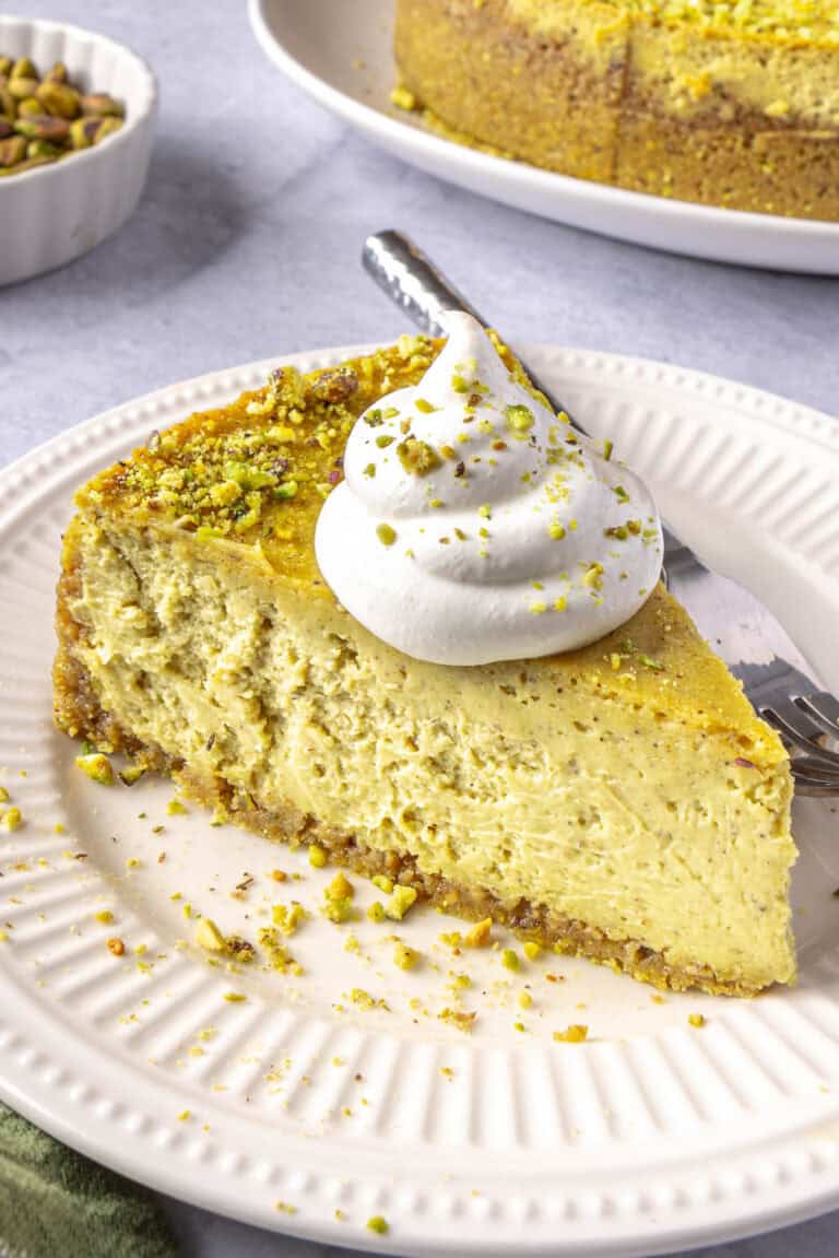 Pistachio Cheesecake Recipe Big Pistachio Flavor