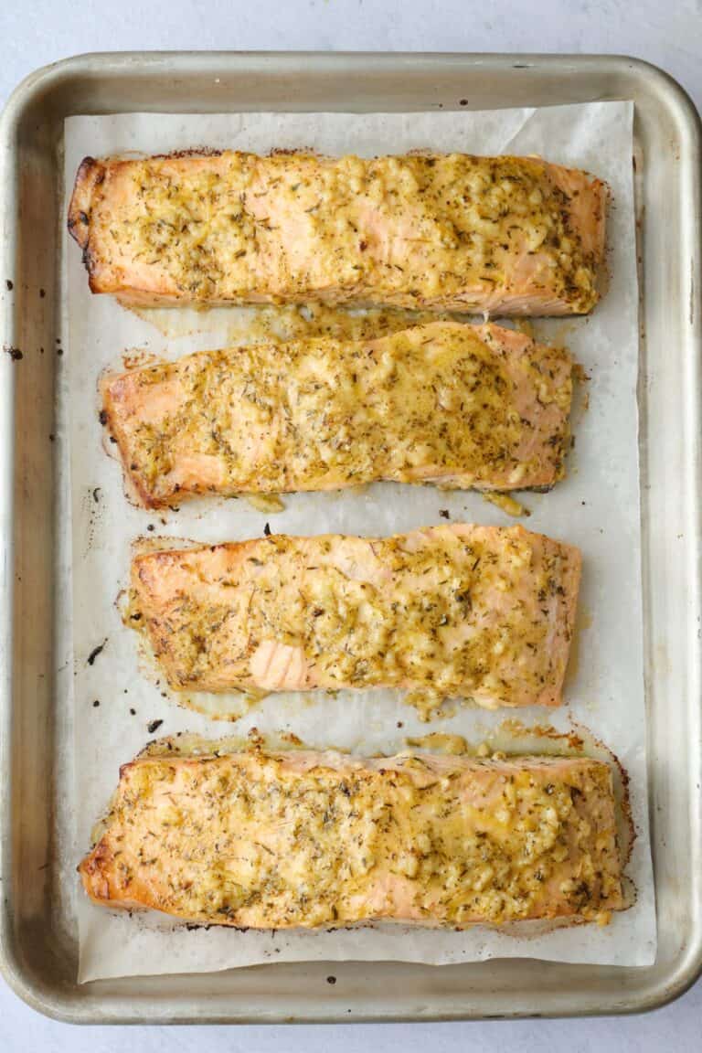 Baked Salmon Fillets in the Oven