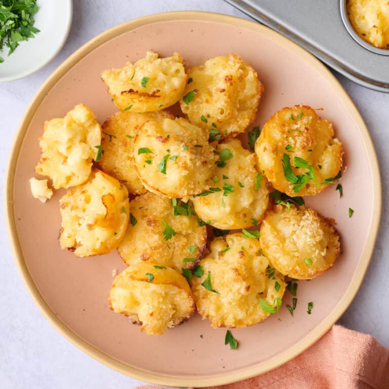 Extra Cheesy Mac and Cheese Bites Recipe
