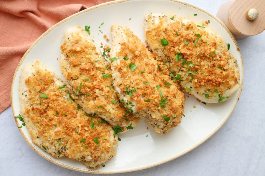 Easy Garlic Parmesan Baked Chicken Recipe