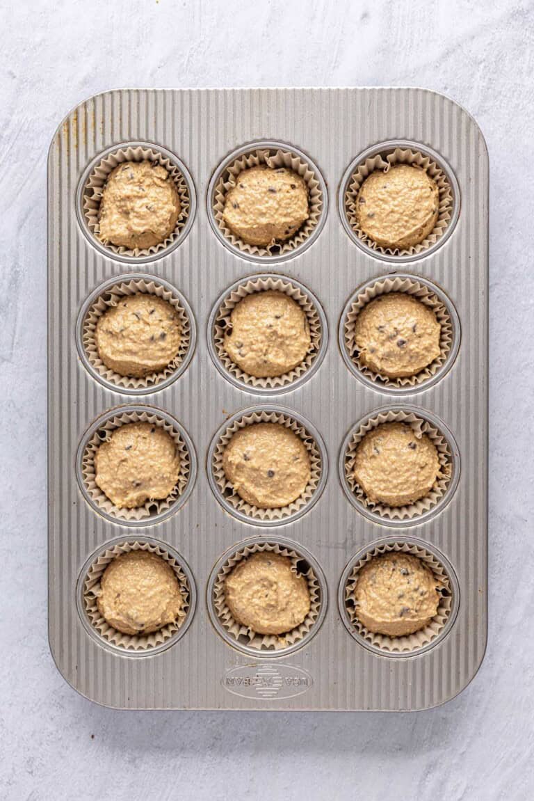 High Protein Breakfast Muffins with Cottage Cheese