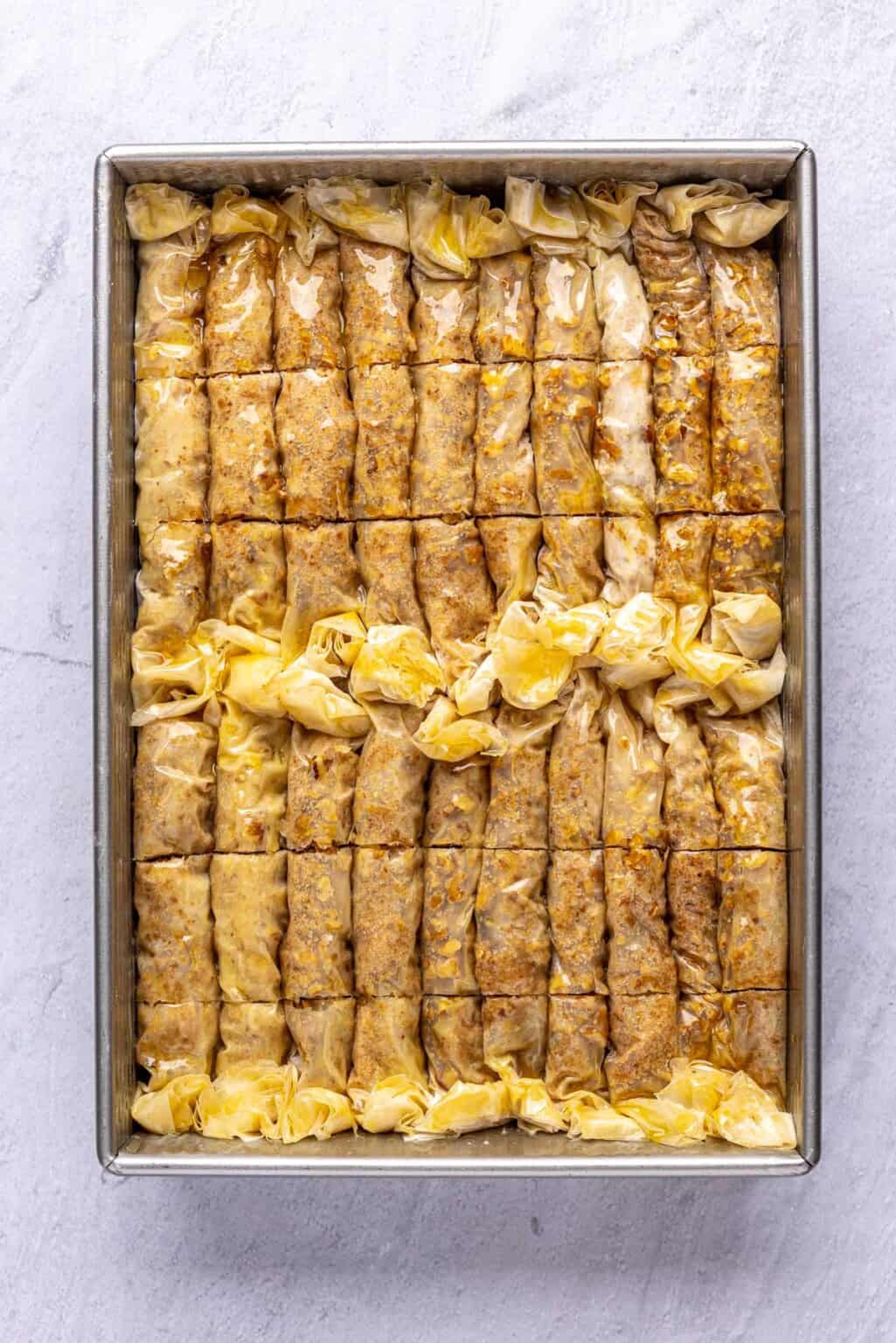 Burma Baklava (Baklava Rolls) Recipe